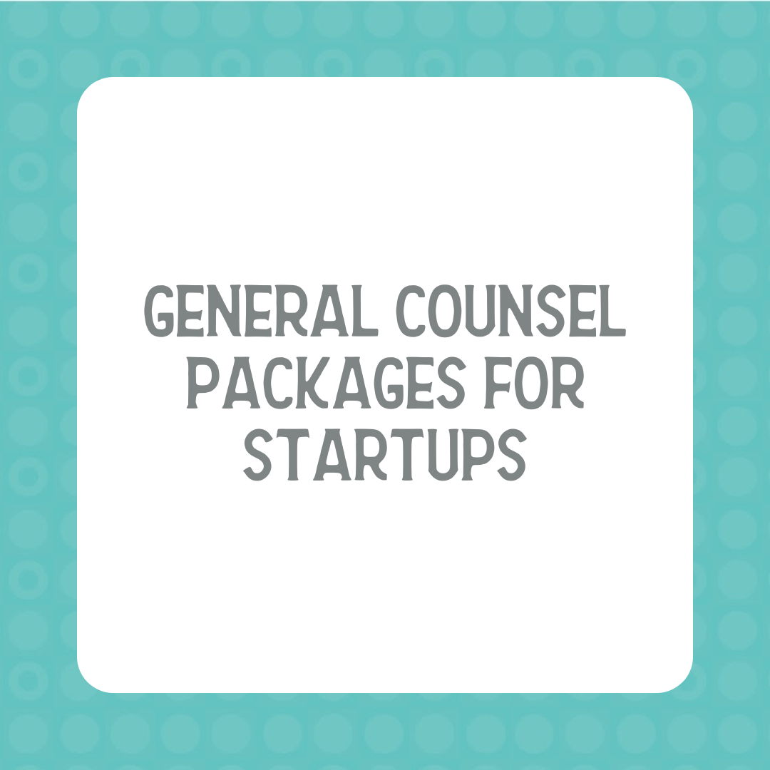 General Counsel Packages for Startups – Meyer Law